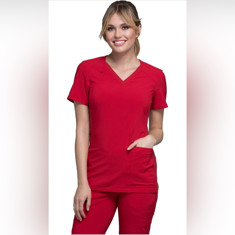 Cherokee Iflex V Neck Scrub Top Medium & Yoga Pants S… - Gem